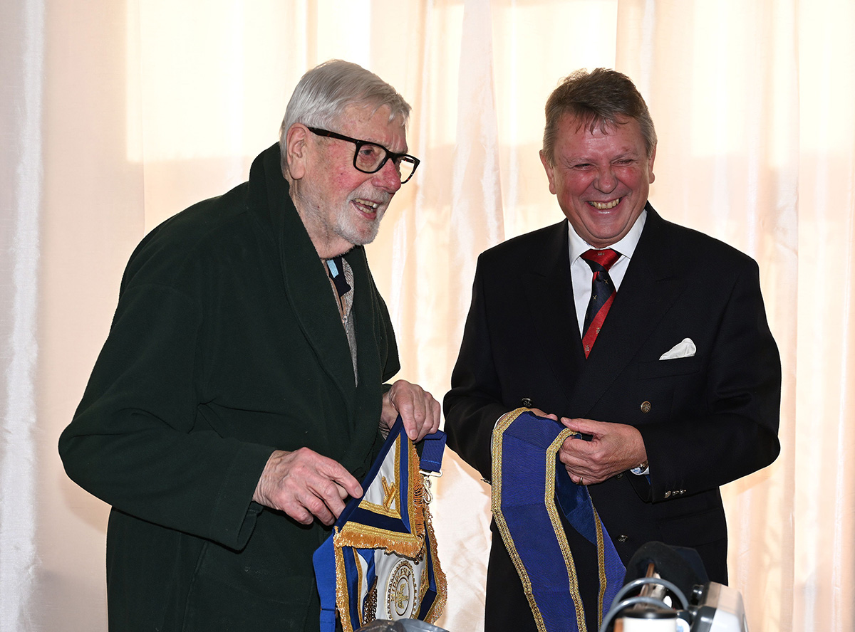 A Well-Deserved Honour: W Bro Alan Hykin’s Infield Promotion to PPJGD ...